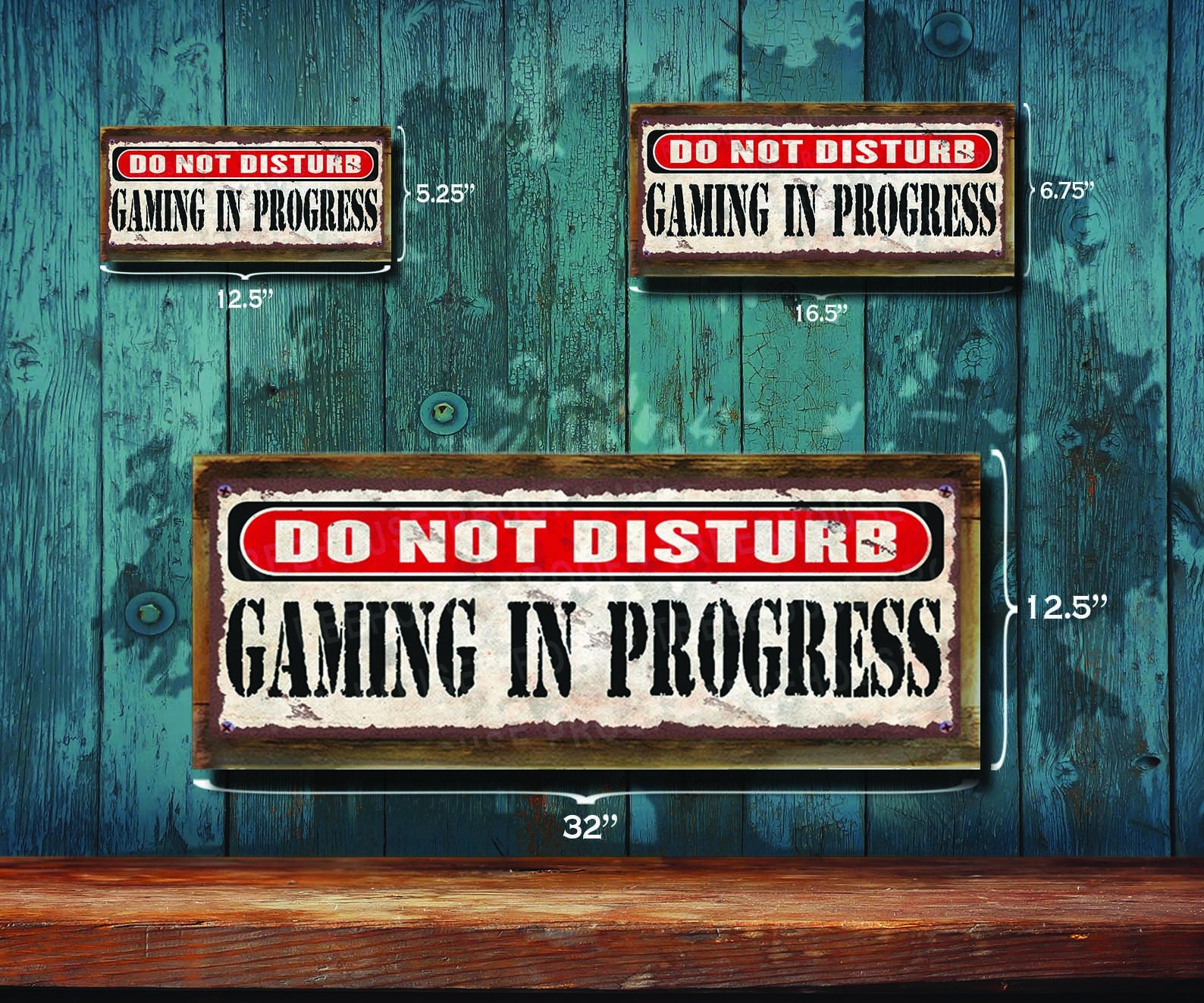 Do Not Disturb Gaming in Progress Rustic Looking Metal Sign - Etsy