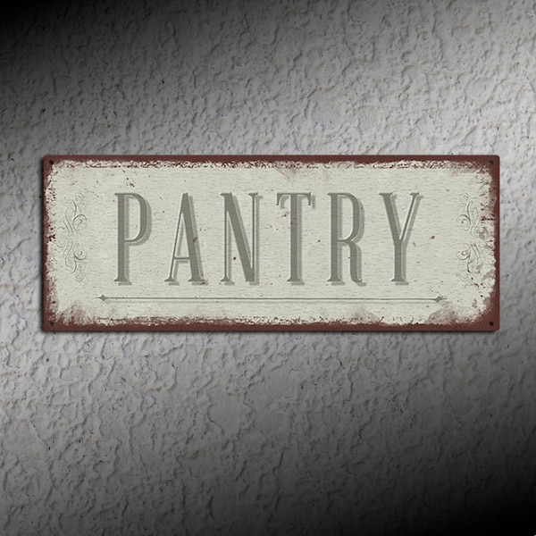 Rustic Pantry Sign - Etsy