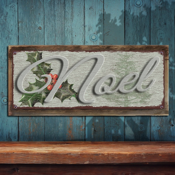 Noel Sign - Etsy
