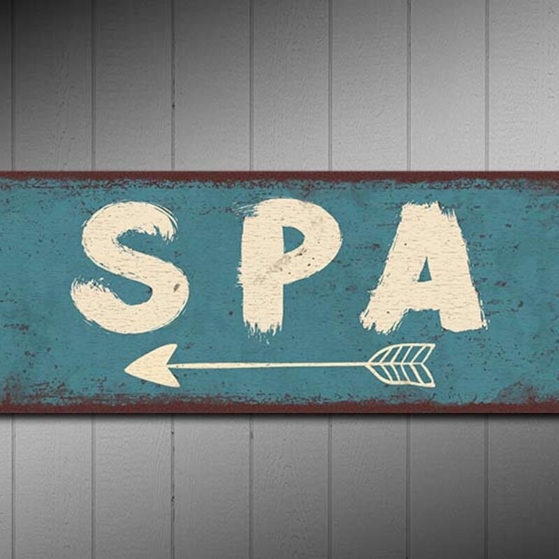 Spa Sign - Etsy