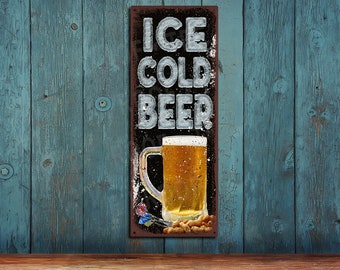 Rustic Beer Sign - Etsy