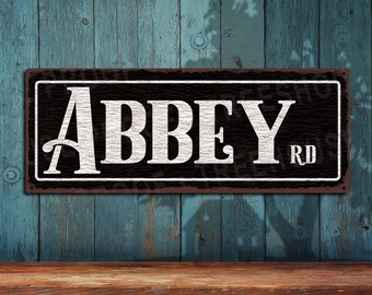 Copperhead Road Rustic Looking Aluminum Sign Color Imprint on Rustproof ...