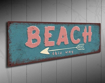 Beach Street Sign | Etsy