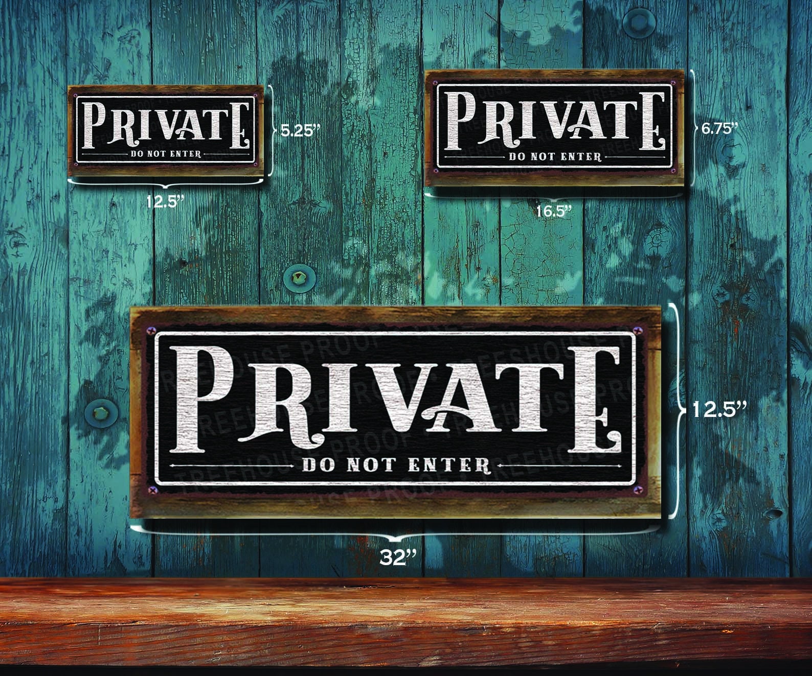 Private Do Not Enter Sign Black Rustic Looking Aluminum Sign - Etsy