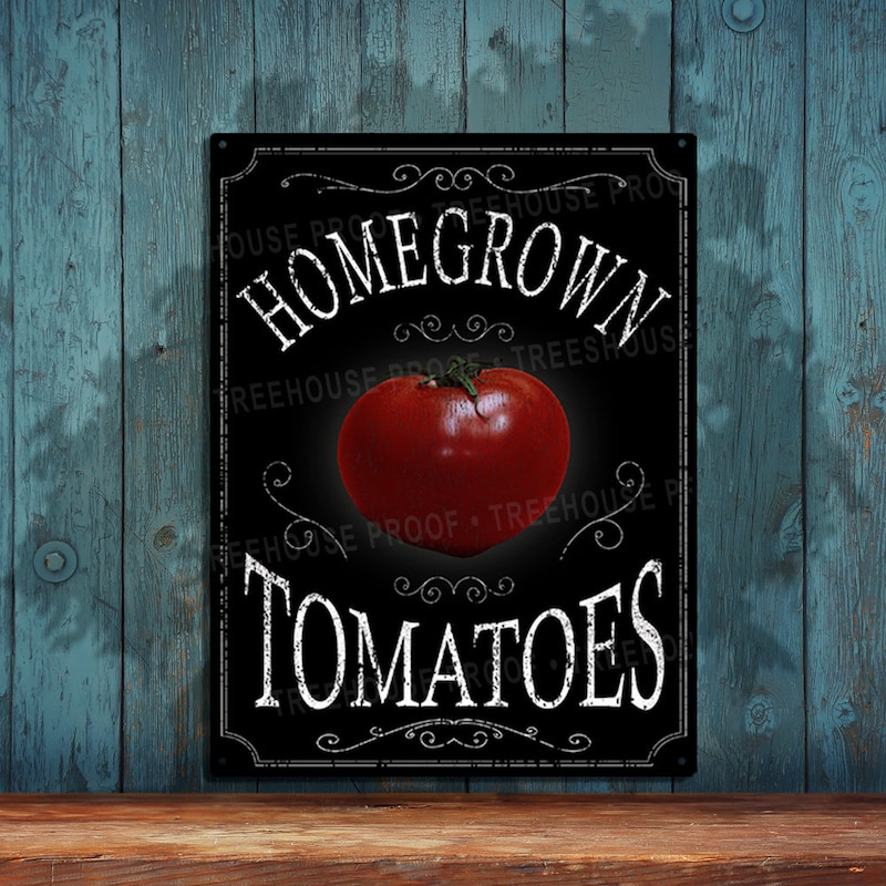 Homegrown Sign - Etsy