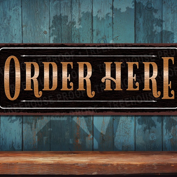 Order Here Sign - Etsy