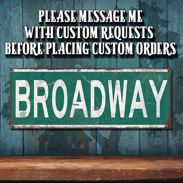 Broadway Sign - Etsy