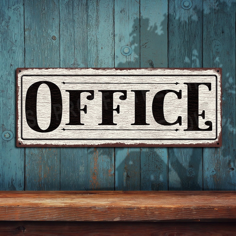 Office Sign - Etsy