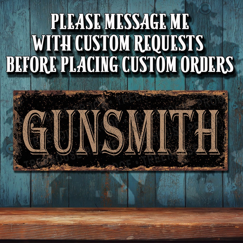 Distressed Sign - Etsy