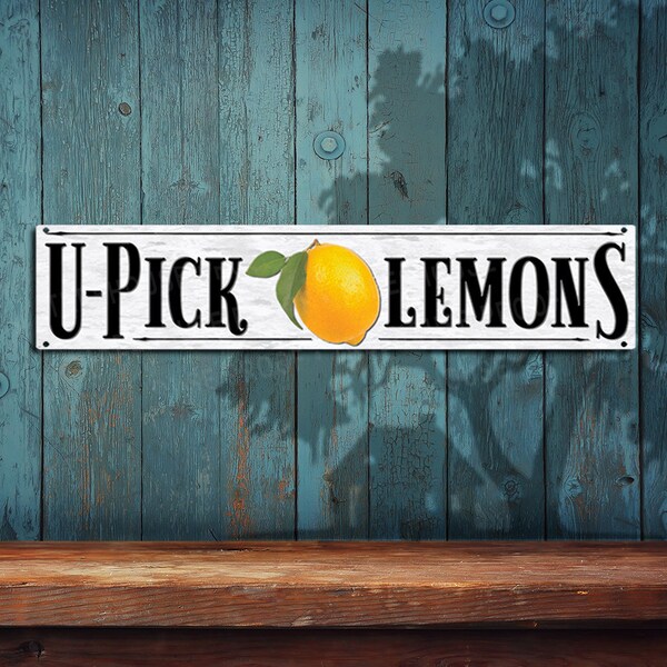 U Pick Sign - Etsy
