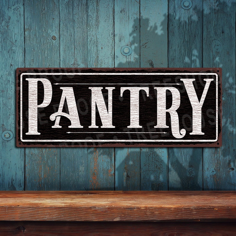 Pantry Sign - Etsy