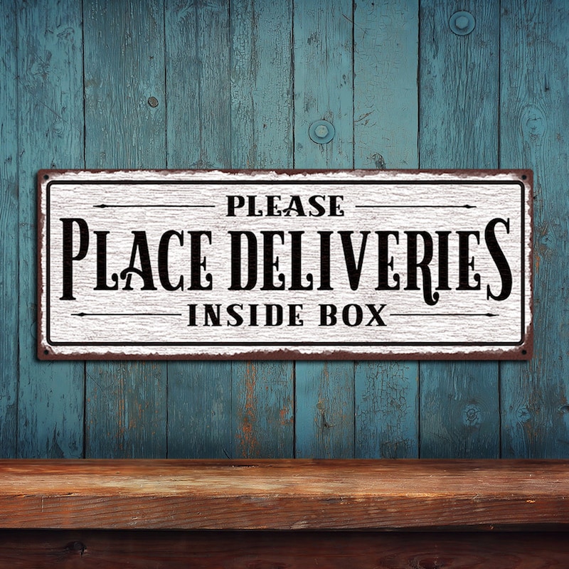 Outdoor Delivery Box - Etsy