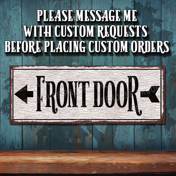 Front Door Signs - Etsy