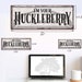 I'm Your Huckleberry Metal Sign White Rustic Looking Aluminum Sign ...