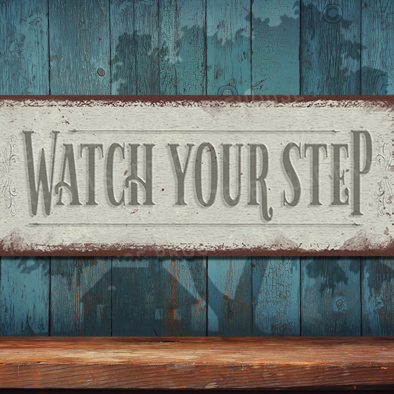 Watch Your Step - Etsy