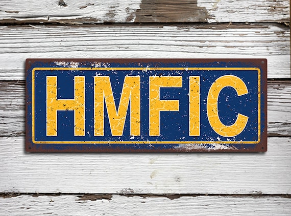 HMFIC Metal Sign Rustic Looking Aluminum Sign Customizable - Etsy