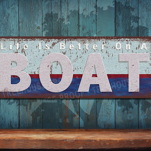 Boat House Sign - Etsy