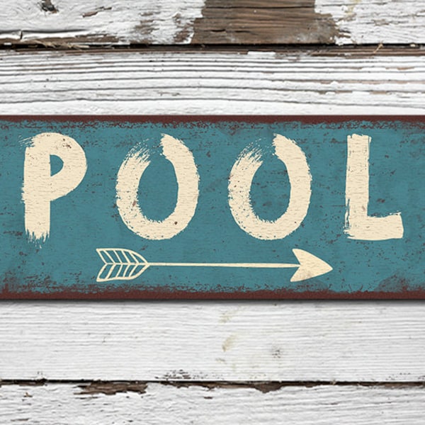 Pool Sign - Etsy