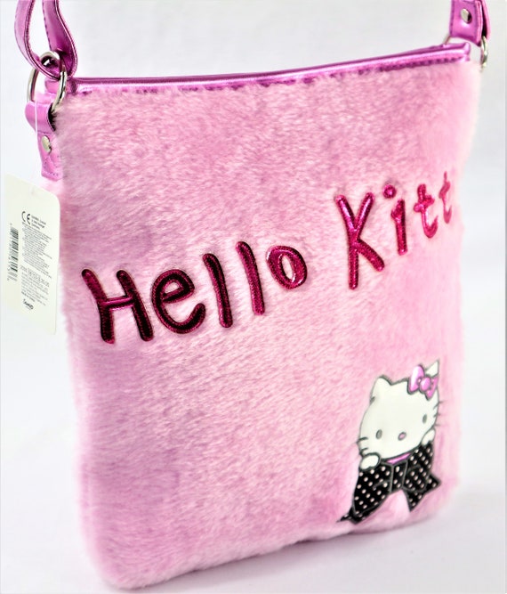 Hello Kitty Shoulder Pouch | Plush Bag - Gem