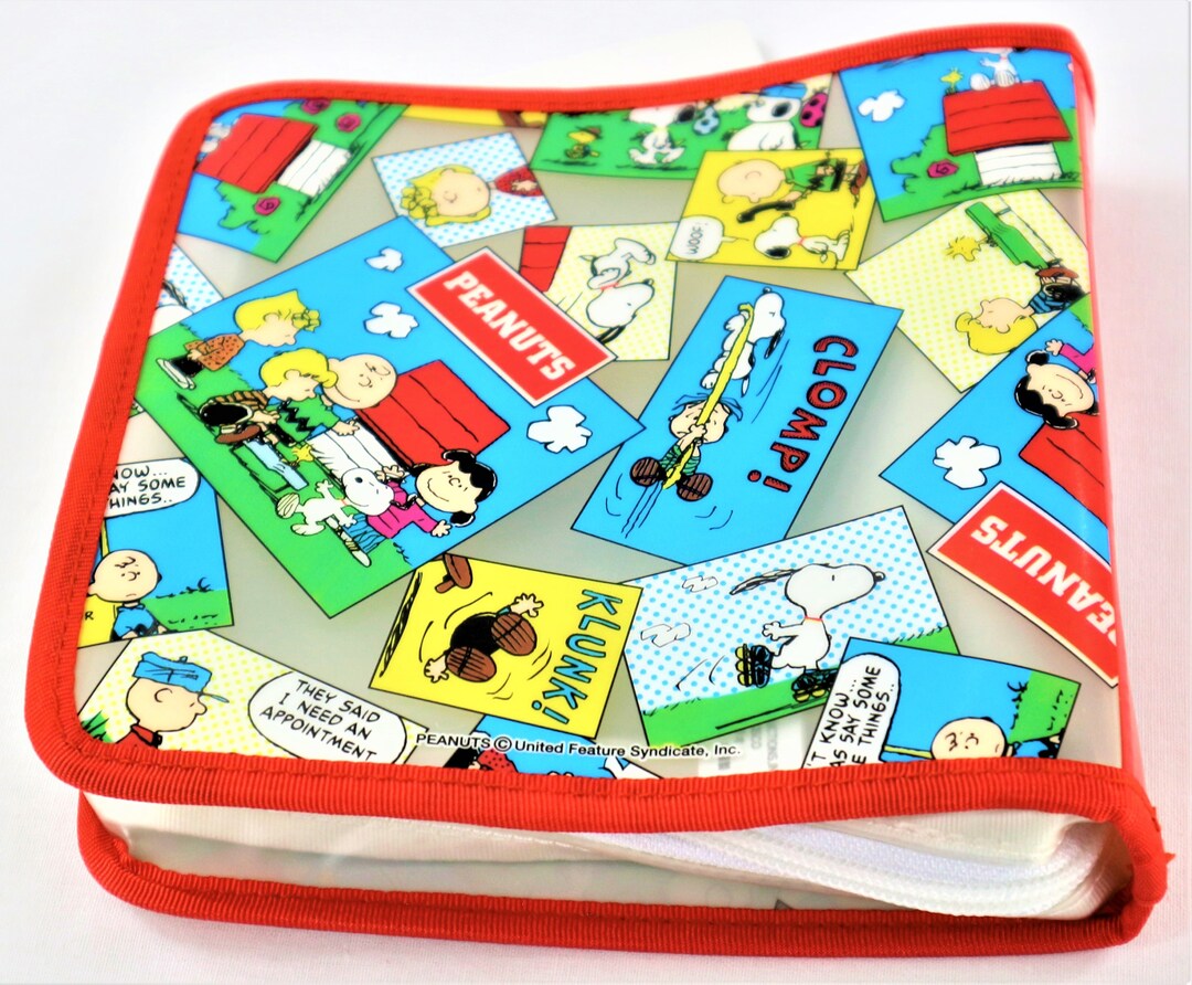 Peanuts CD / DVD Organizer - Etsy