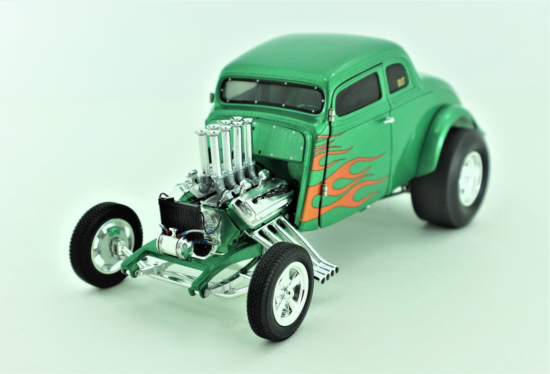 1933 Gasser Rat Fink Die-cast 1:18 Scale Model Car Green - Etsy