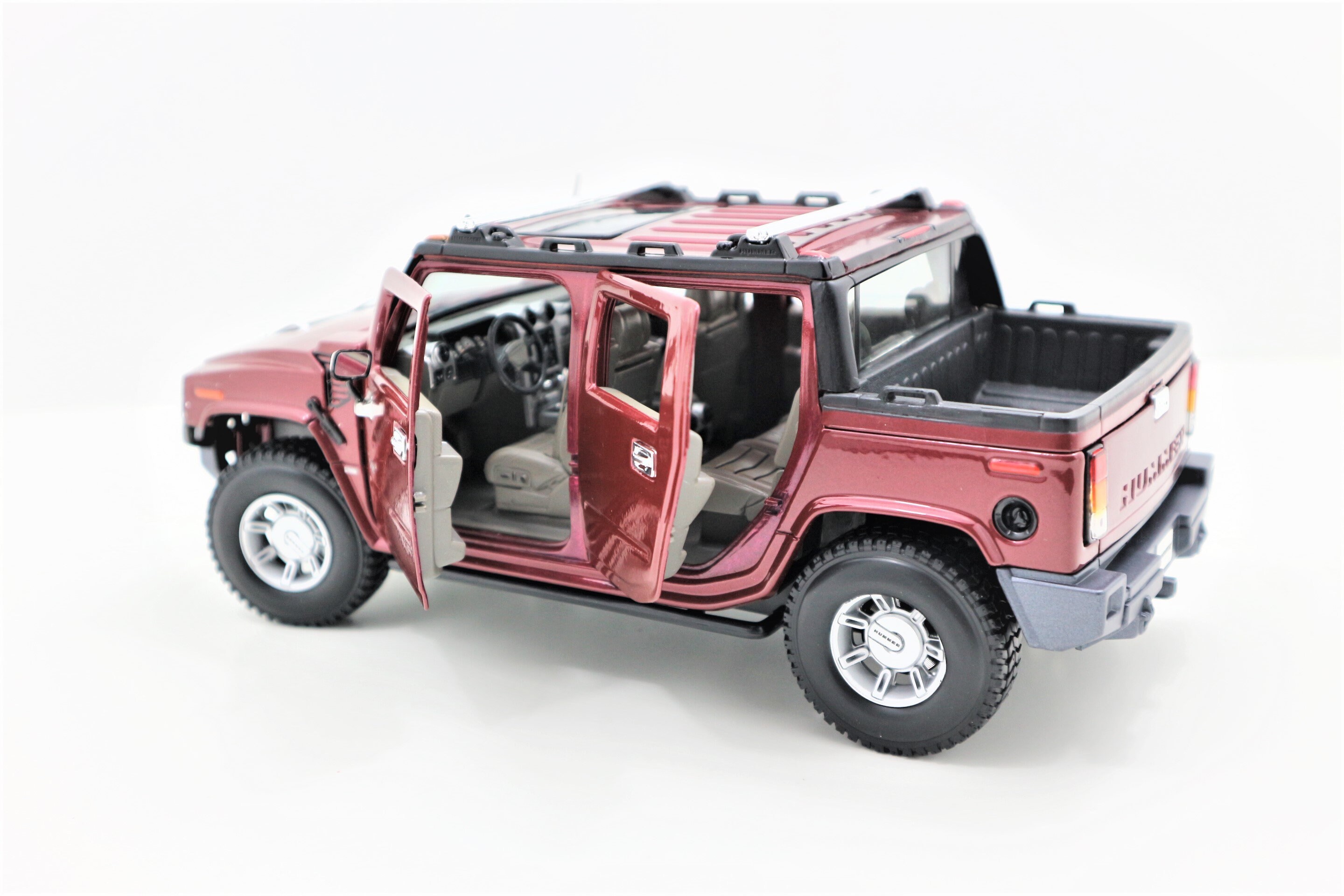 Hummer H2 SUT Concept Model Truck Die-cast 1:18 Scale Burgundy | Etsy