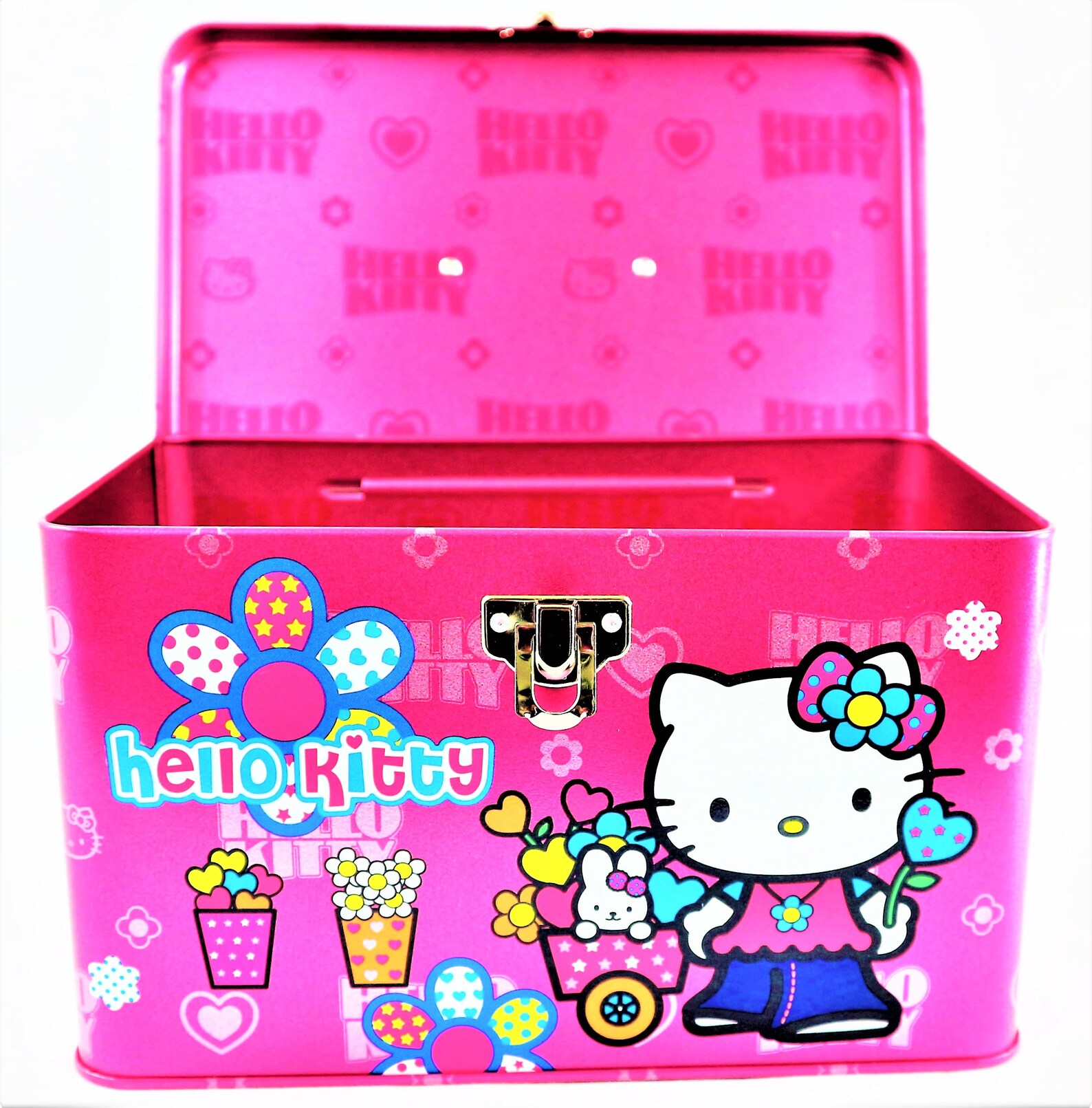Hello Kitty Metal Lunch Box Etsy