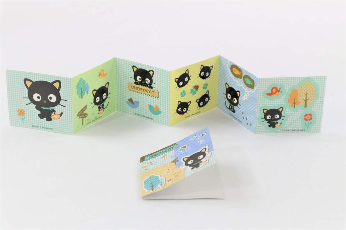 Chococat Mini Sticker Book - Etsy