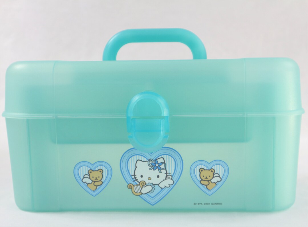 Hello Kitty Cosmetic Case With Mirror - Etsy