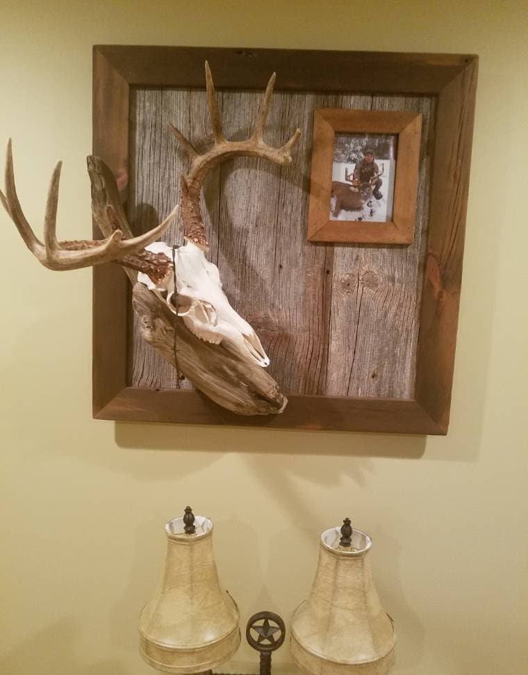 Custom European Mount Plaque With Picture Frame - Etsy