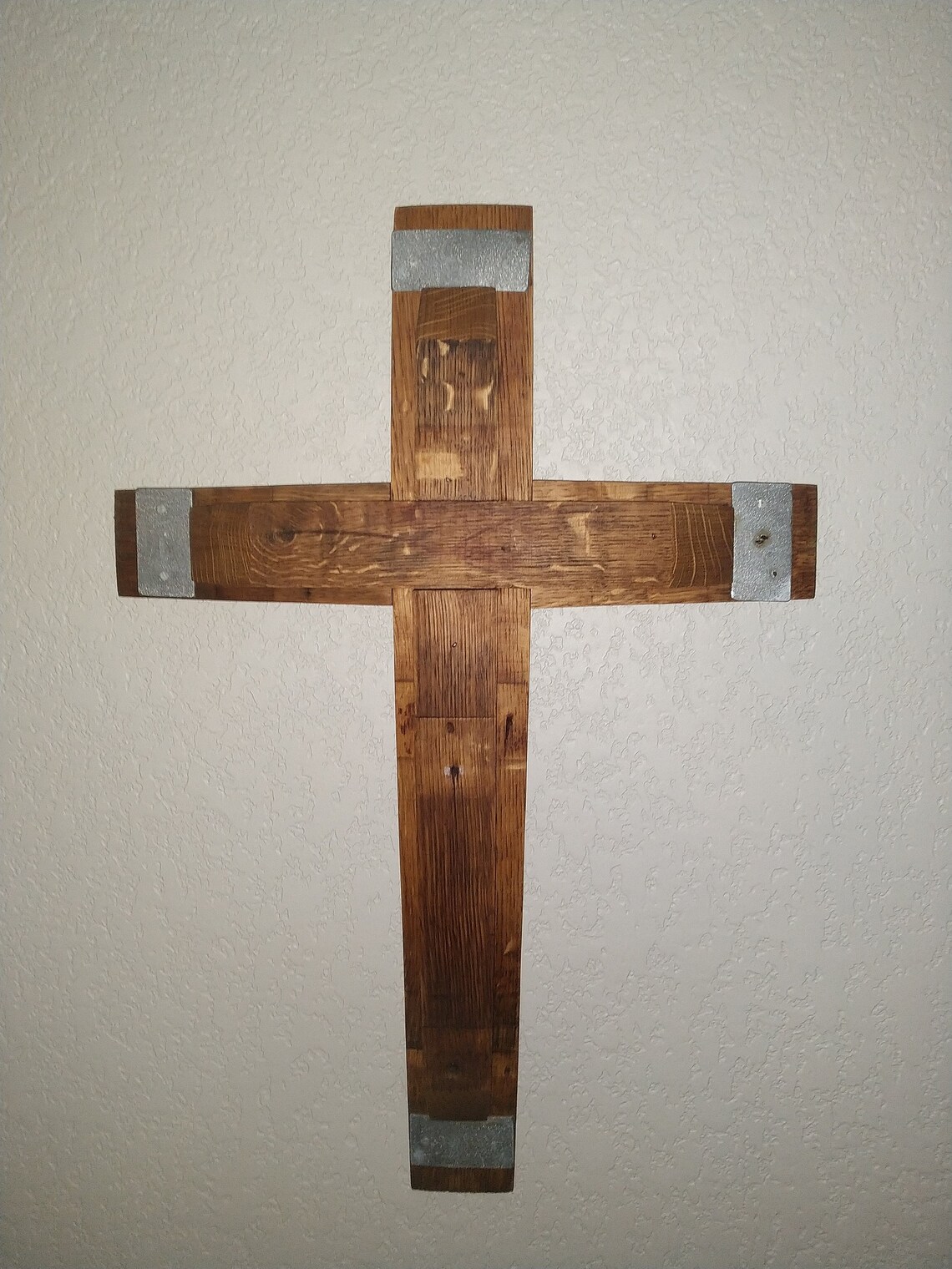 Wine Barrel Stave Cross - Etsy