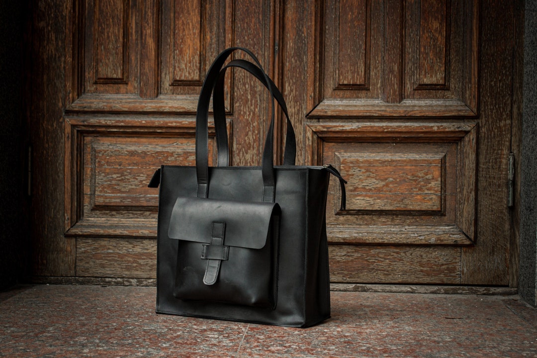 Custom Tote Bag, Womens Leather Handbags With Laser Engraving ...