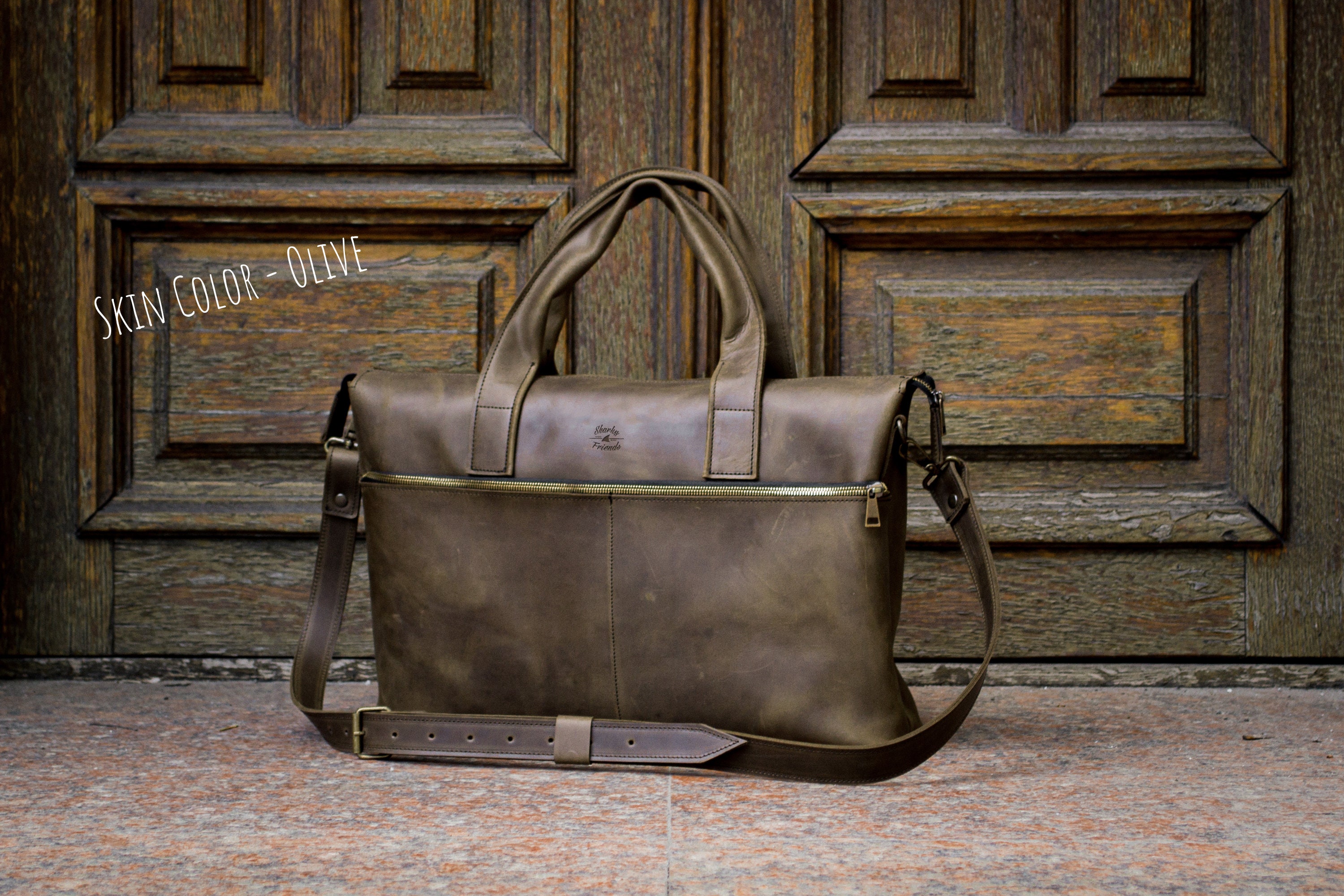 Laptop Messenger Bag Leather Laptop Bag Leather Messenger | Etsy