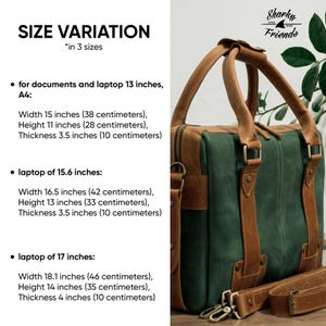 Personalized Briefcase for Men, Men's Shoulder Bag With Engraving ...