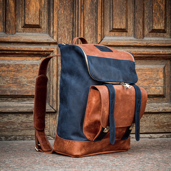 Leather Knapsacks - Etsy