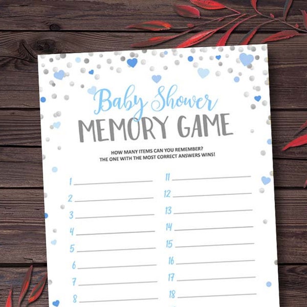 Baby Shower Game - Etsy