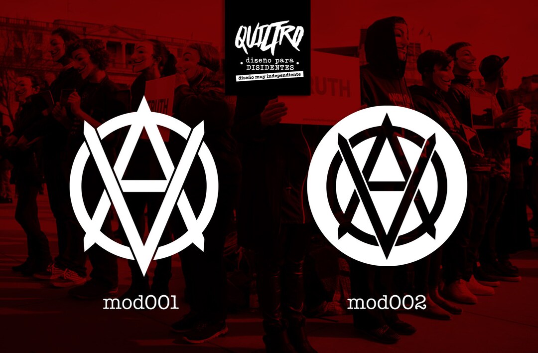 Veganarchist Symbol-vinyl-adhesive or Textile-vegan - Etsy