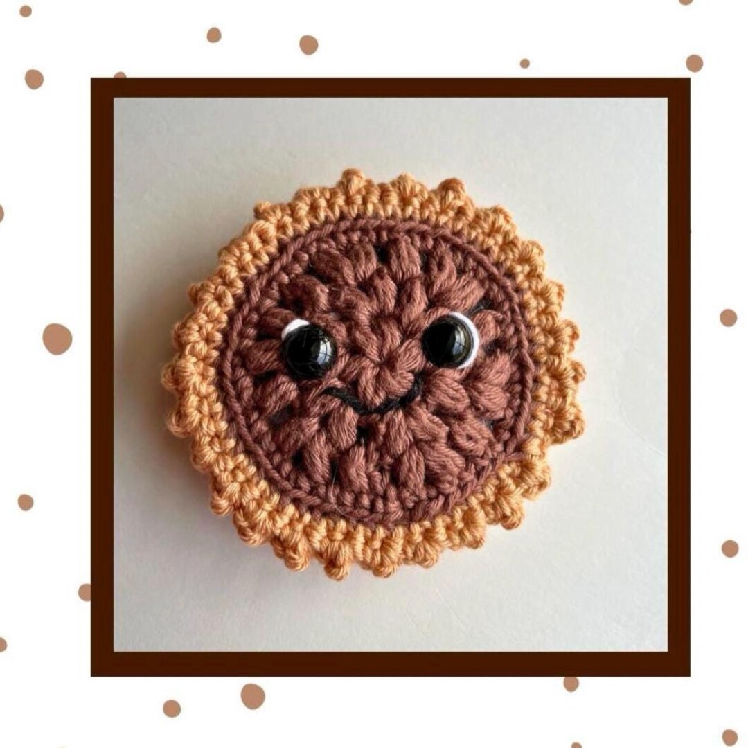 Crochet Pecan Pie Pattern, Crochet Pie Tutorial - Etsy