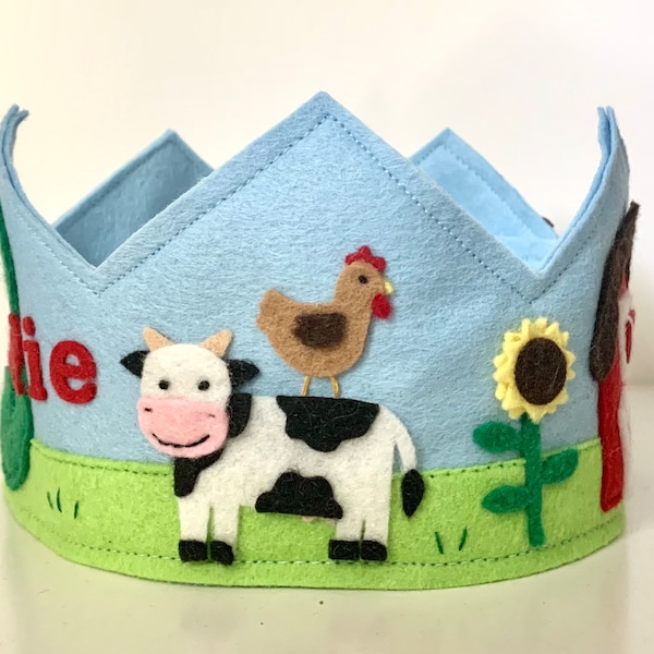 Farm Animal Hat - Etsy