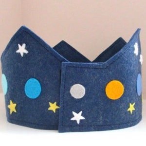 Space Crown, Solar System, Space Party Hat, Space Party Decor, Jupiter ...
