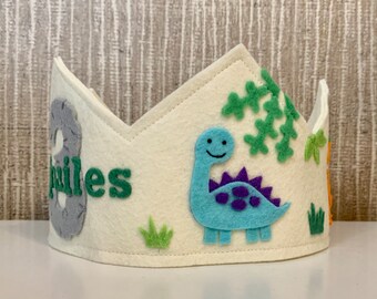 Dinosaur Crown - Etsy