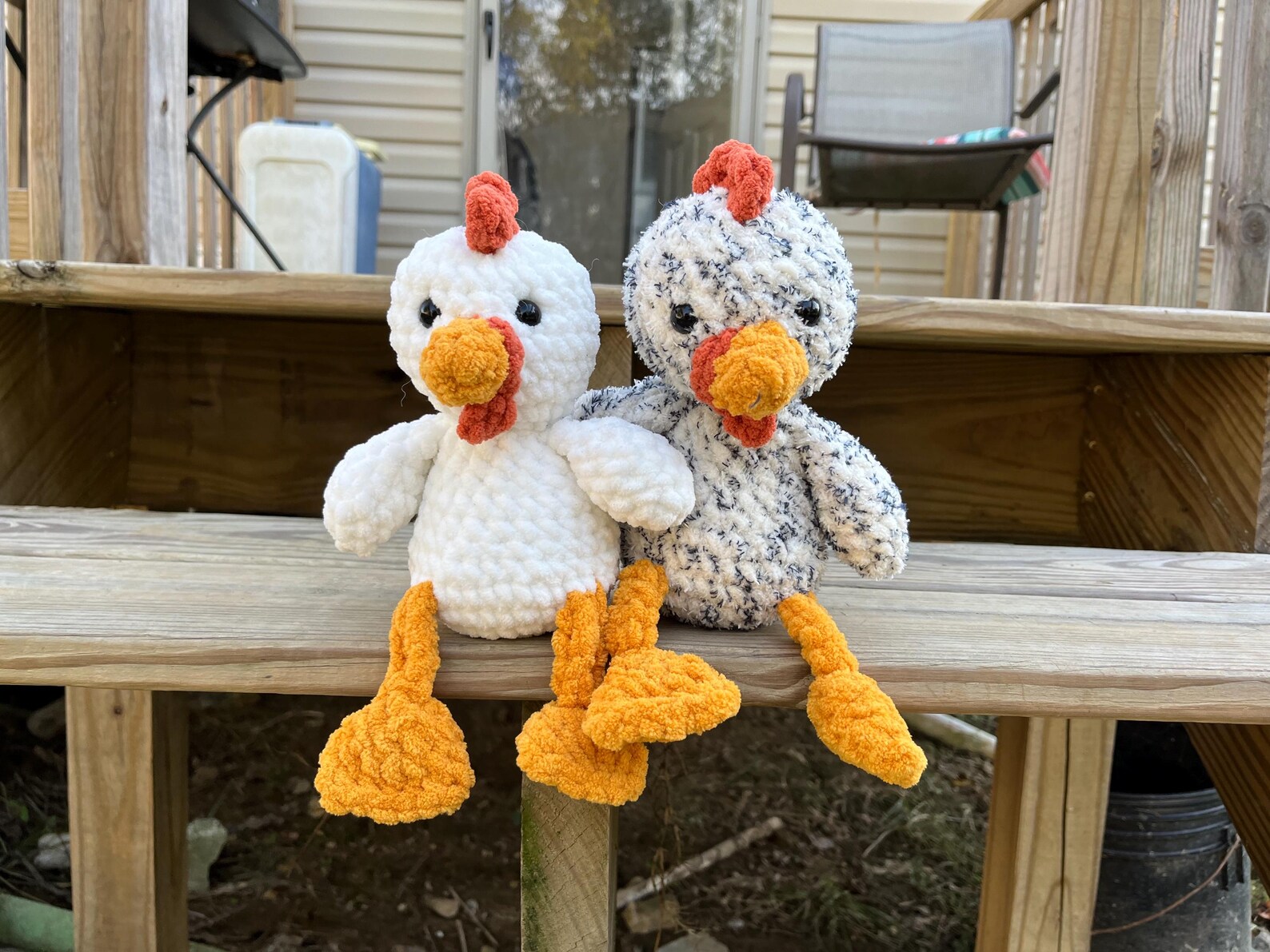 Chicken Crochet Pattern, Chicken Plushie Amigurumi Toy - Etsy