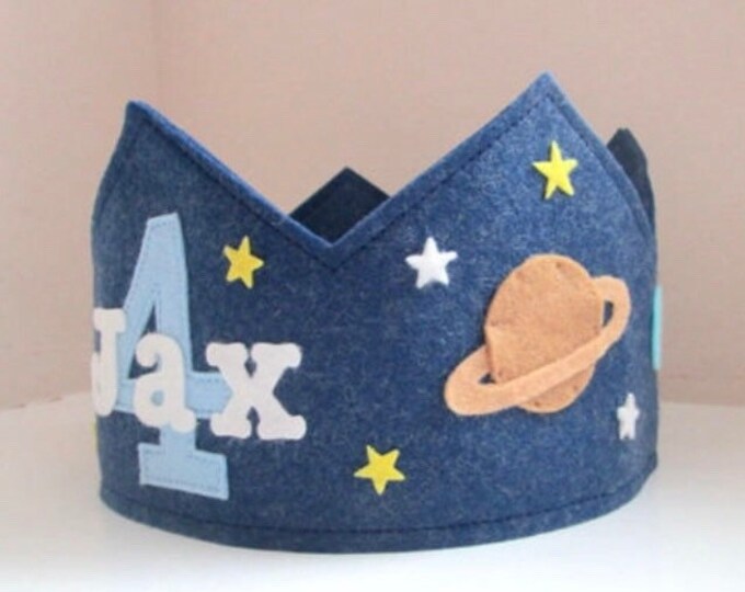Space Crown, Solar System, Space Party Hat, Space Party Decor, Jupiter ...