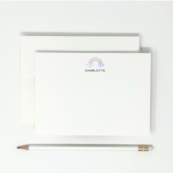 Rainbow Stationary - Etsy
