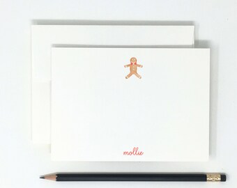 Gingerbread Thank You Cards - Etsy