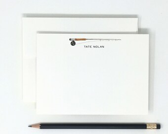 Fly Fishing Note Cards - Etsy