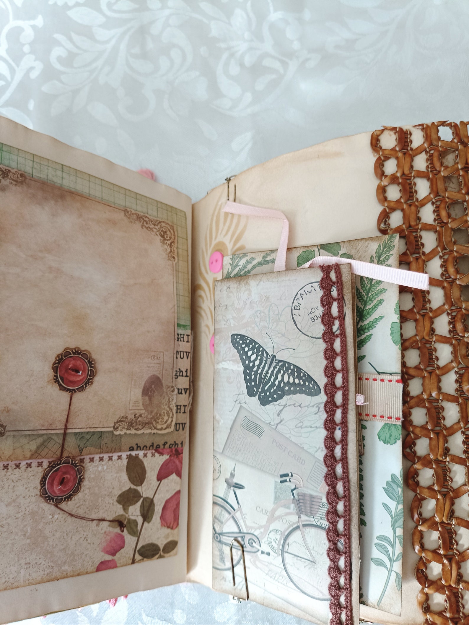 Vintage Old Looking Very Chunky Junk Journal "forgotten Memories" - Etsy