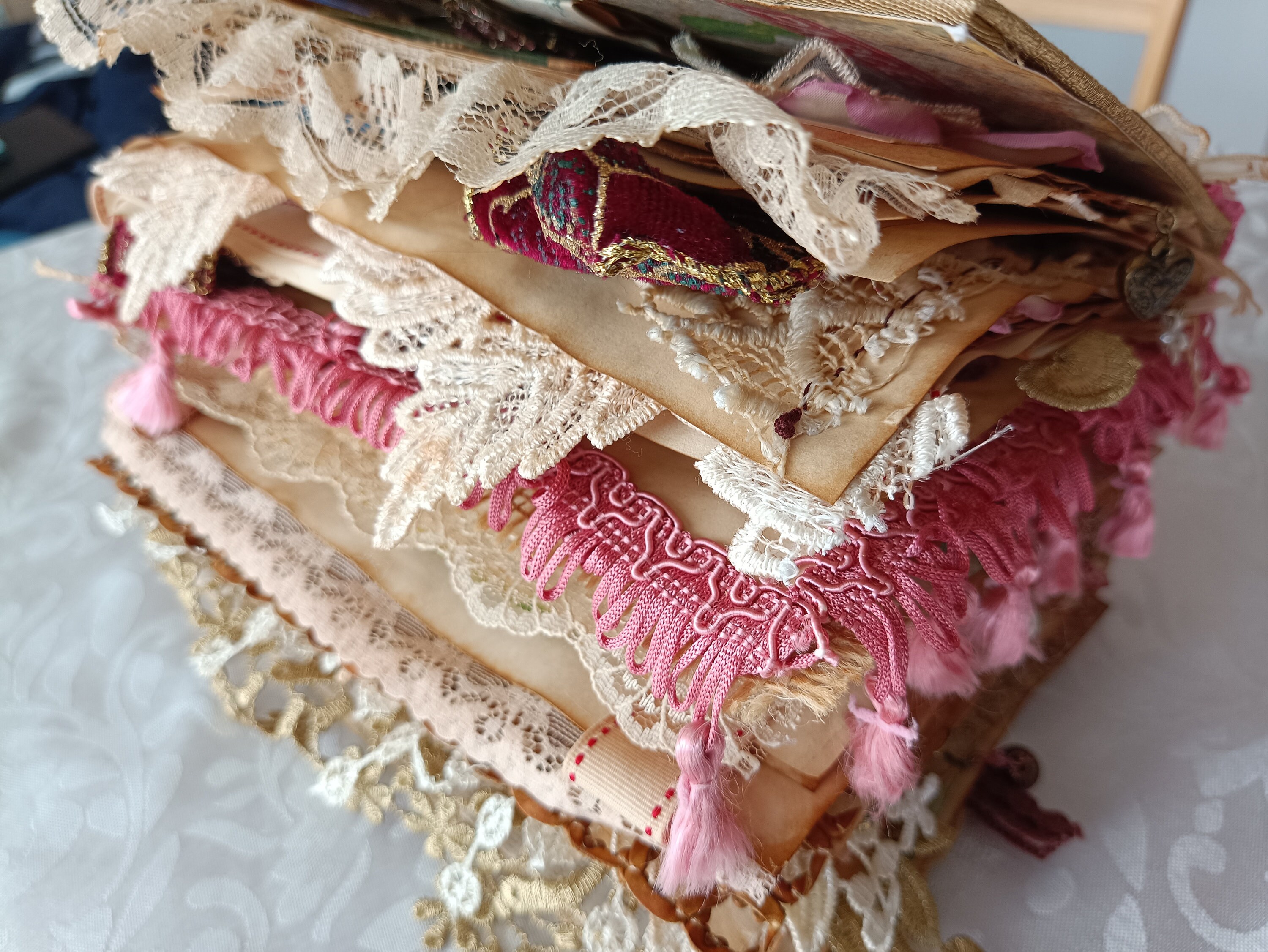 Vintage Old Looking Very Chunky Junk Journal "forgotten Memories" - Etsy