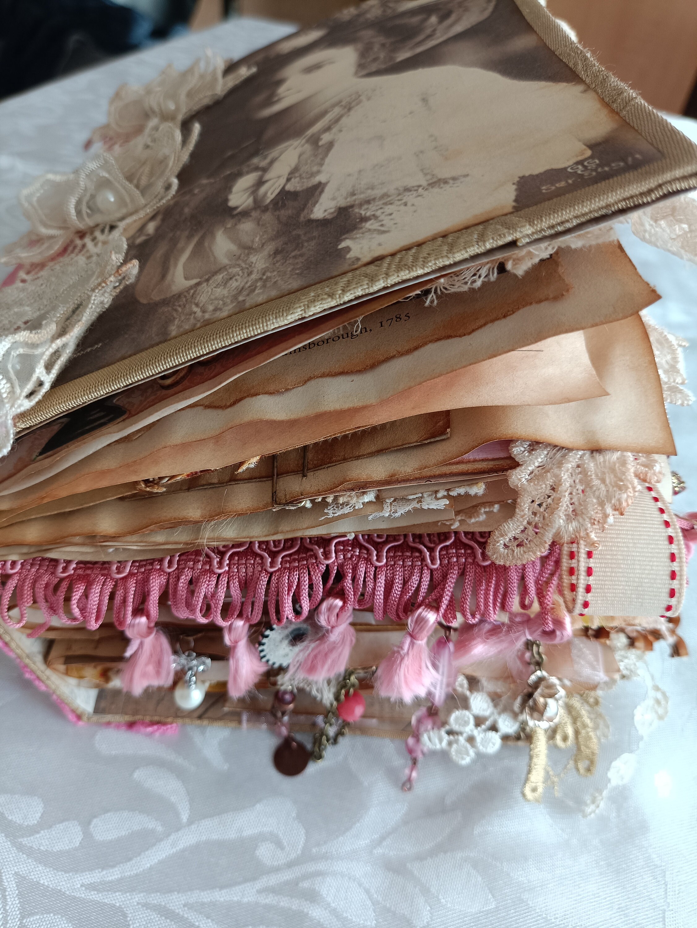Vintage Old Looking Very Chunky Junk Journal "forgotten Memories" - Etsy