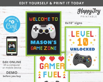 Game Level Poster - Etsy